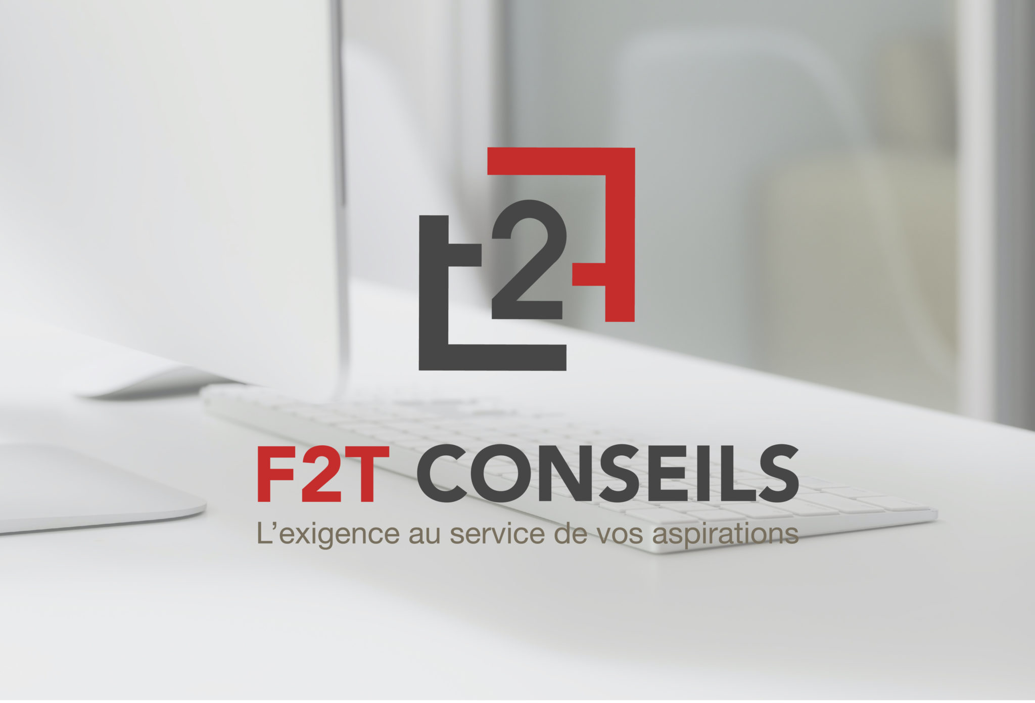 Logo de cabinet comptable - F2T Conseils - Citron frappé